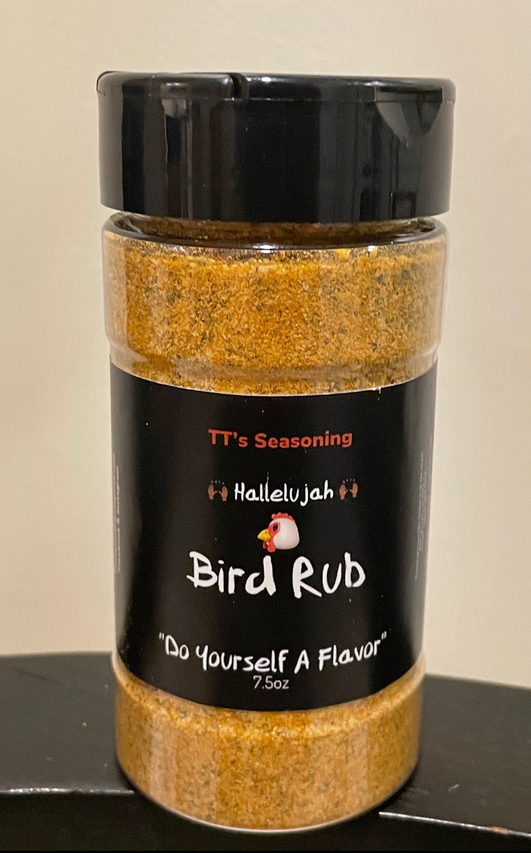 Hallelujah Bird Rub Family Size – TT seasonings